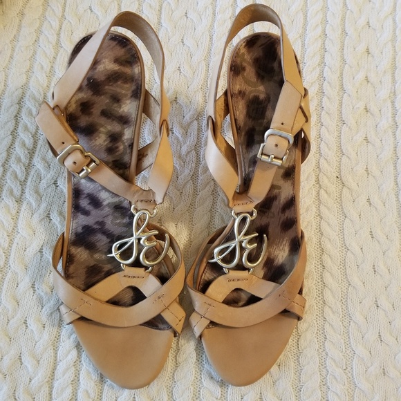 Sam Edelman | Shoes | Sam Edelman Vianna Heel Sandals Size 95m | Poshmark